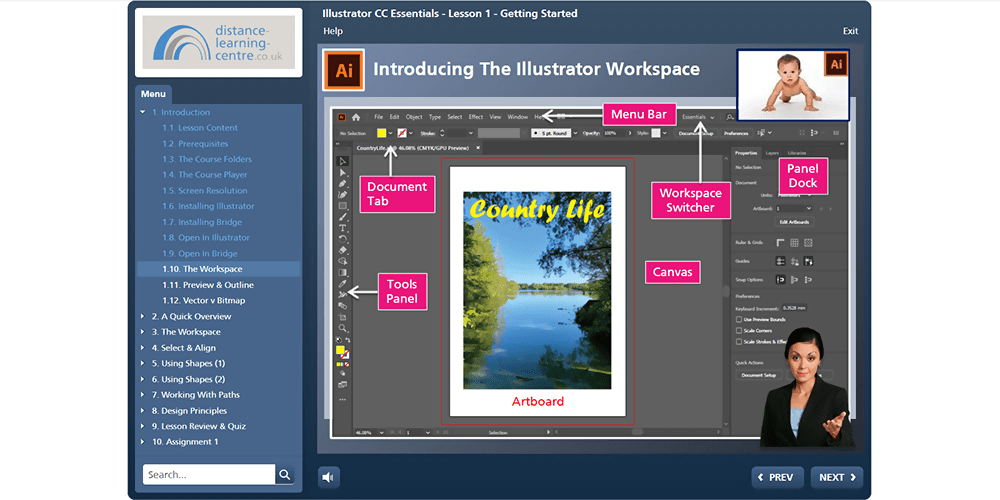 Adobe Illustrator CC Graphic Design & Illustration Course - HBTC